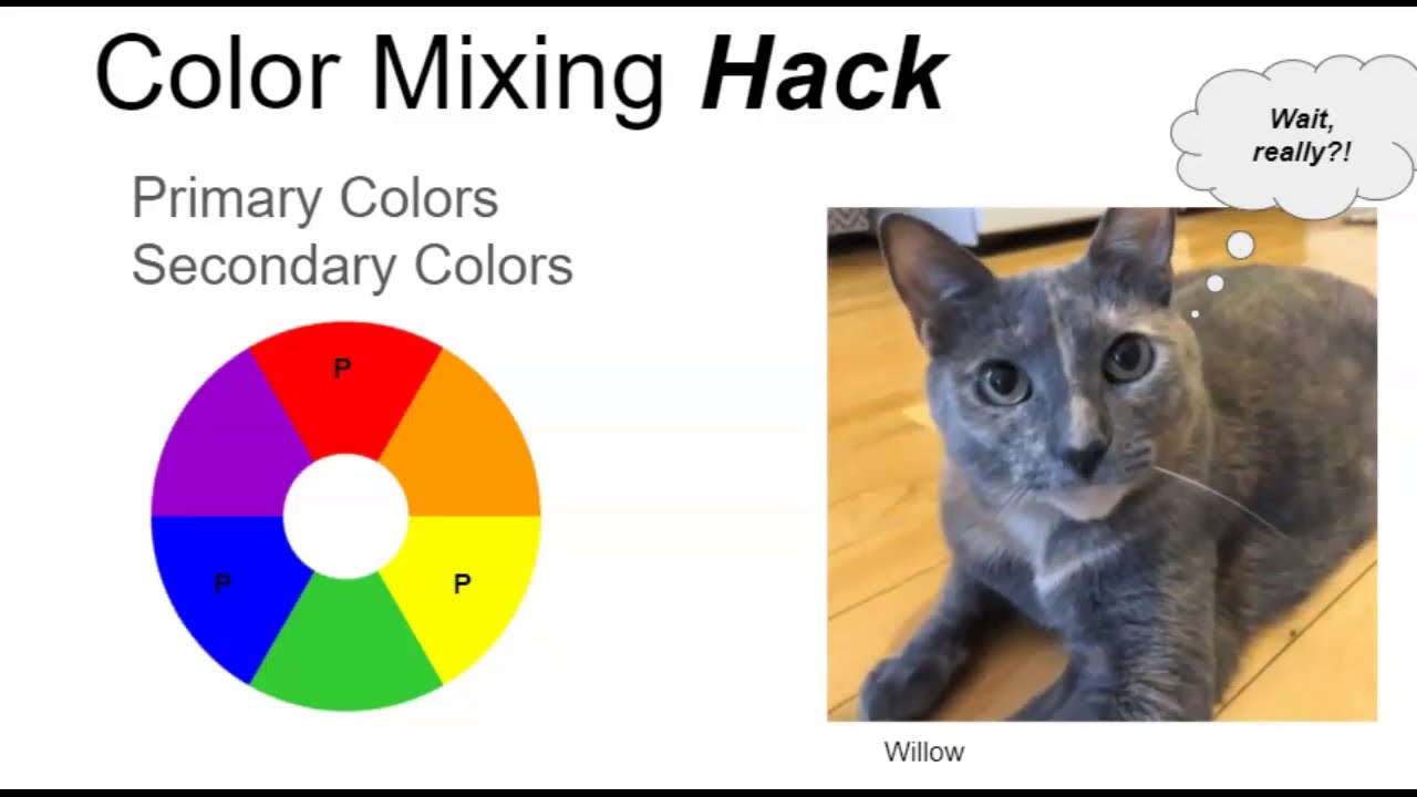 Google Slides Color Mixing HACK with Ms. Born - YouTube