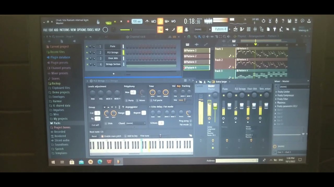 Sita Ramam interval bgm in fl studio #sitaramam #music #flstudio #flstudio #dulquersalmaan - YouTube