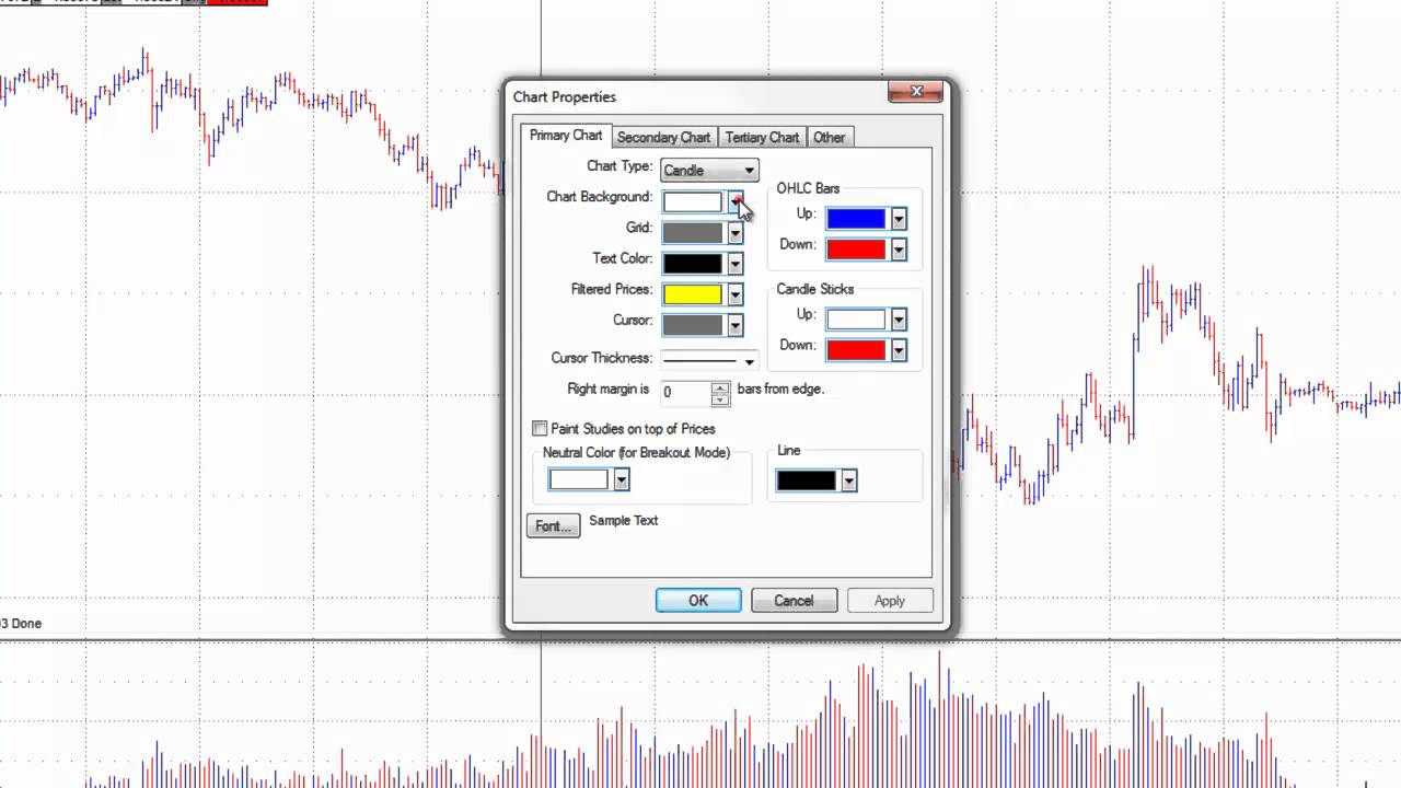 MBT Desktop Pro: Chart Set up - YouTube