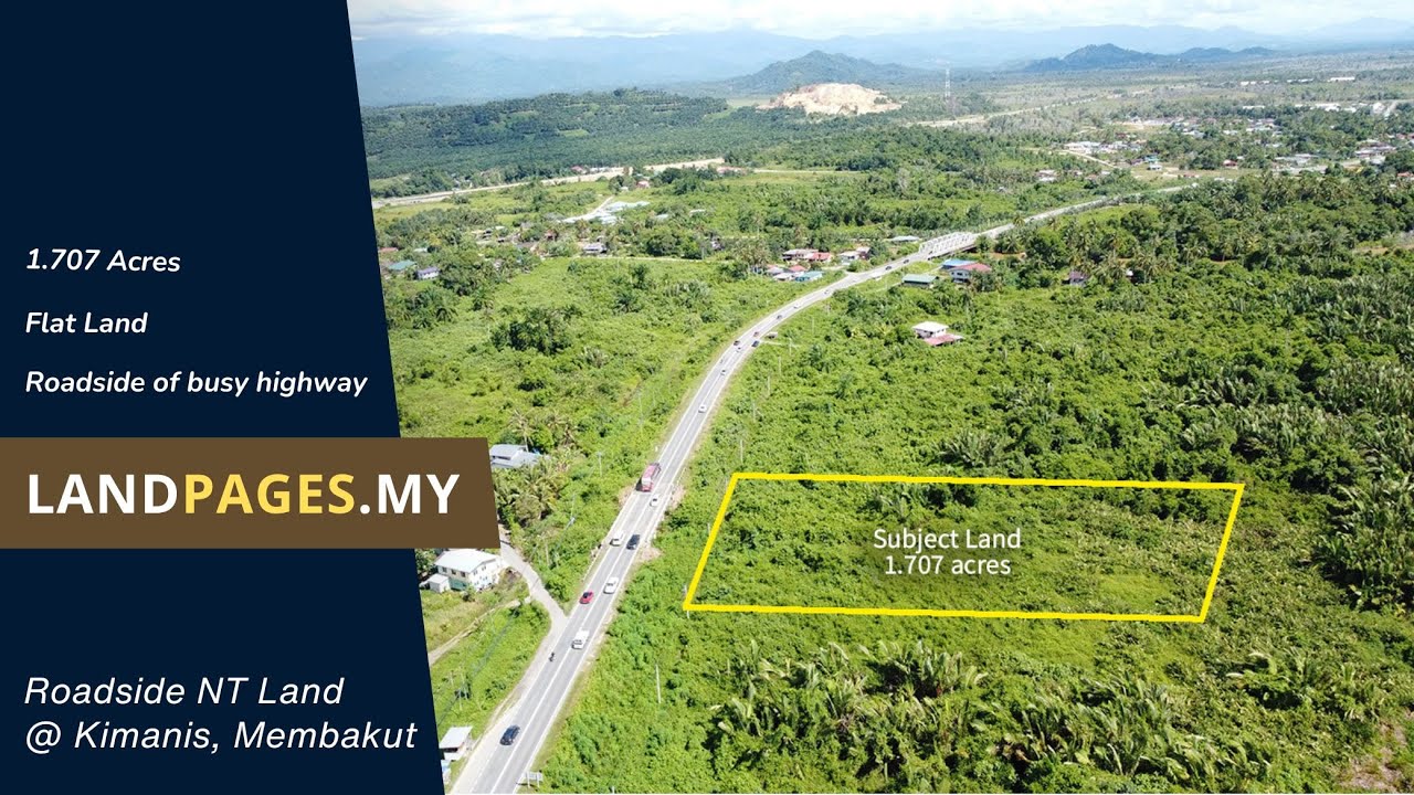 L031 Roadside Land at Kimanis - YouTube