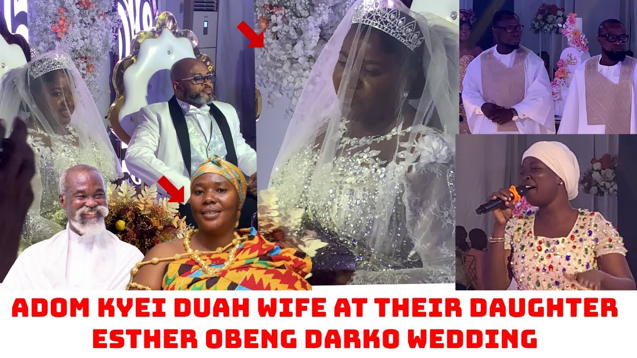 BREAK-Adom Kyei Duah’s wife Nana Hemaa St0rm their Daughter Esther ...