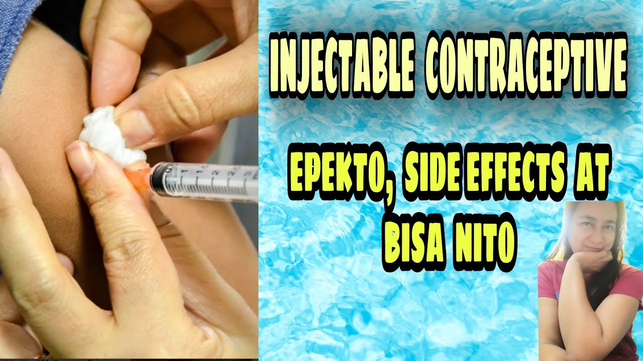 INJECTABLE CONTRACEPTIVE| MY FAMILY PLANNING! MGA EPEKTO, SIDE EFFECTS ...