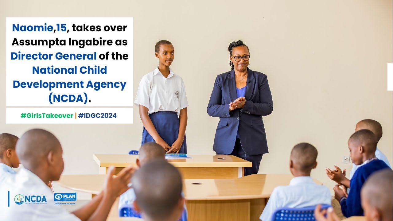 Naomie,15, takes over Assumpta Ingabire as Director General of the ...