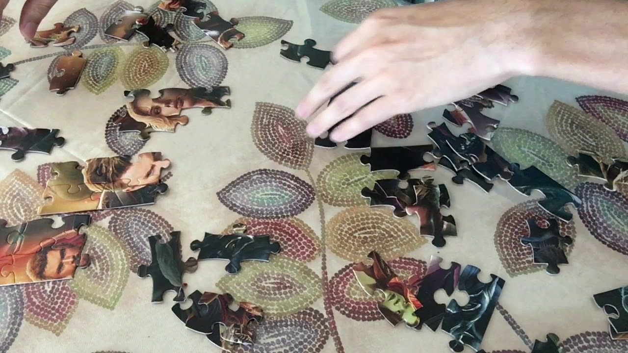 Making a Avengers infinity War Puzzle - YouTube