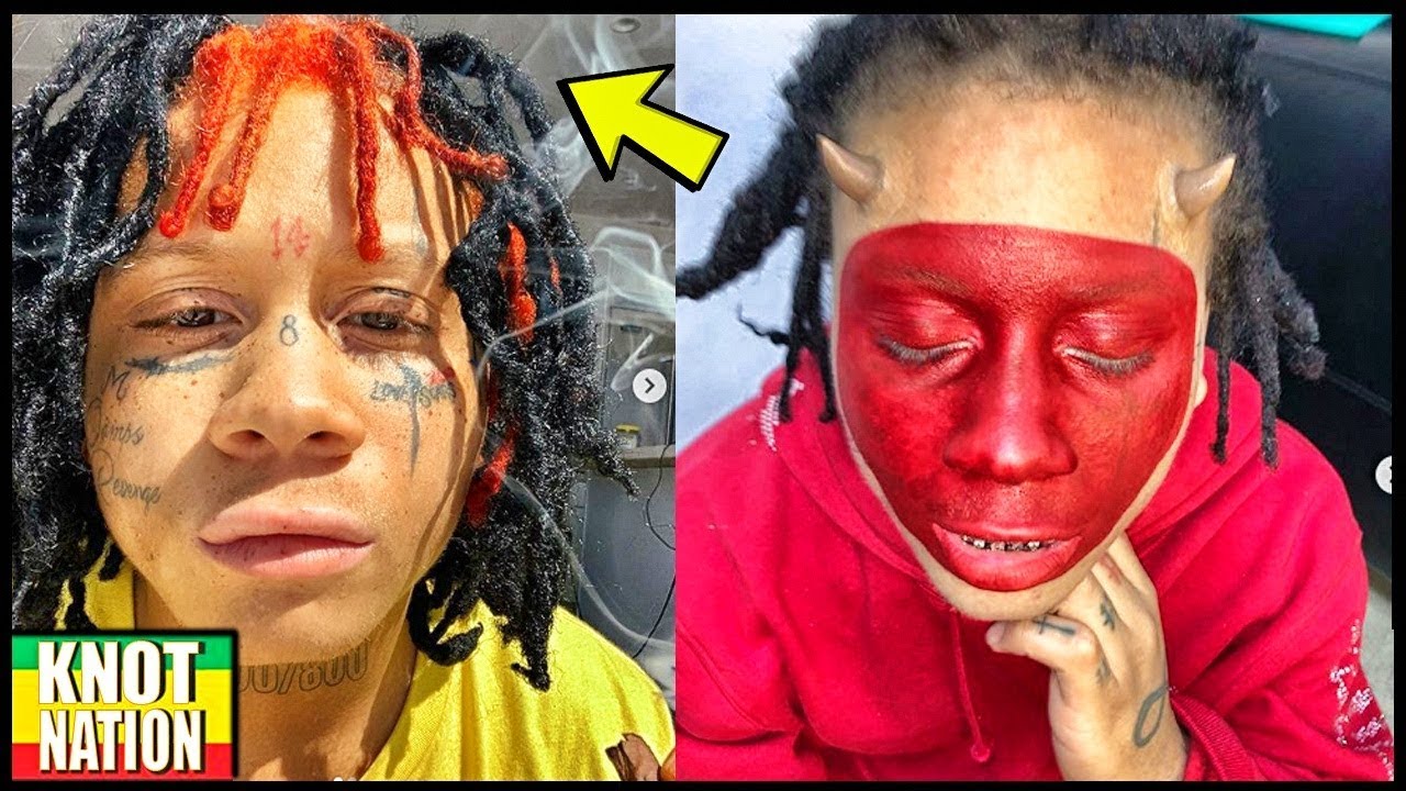 Why Trippie Redd Dreads Suck Dreadlock Update Youtube