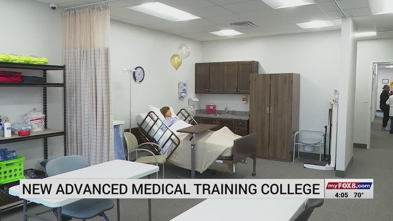 New advanced medical training college opening in Greensboro - YouTube