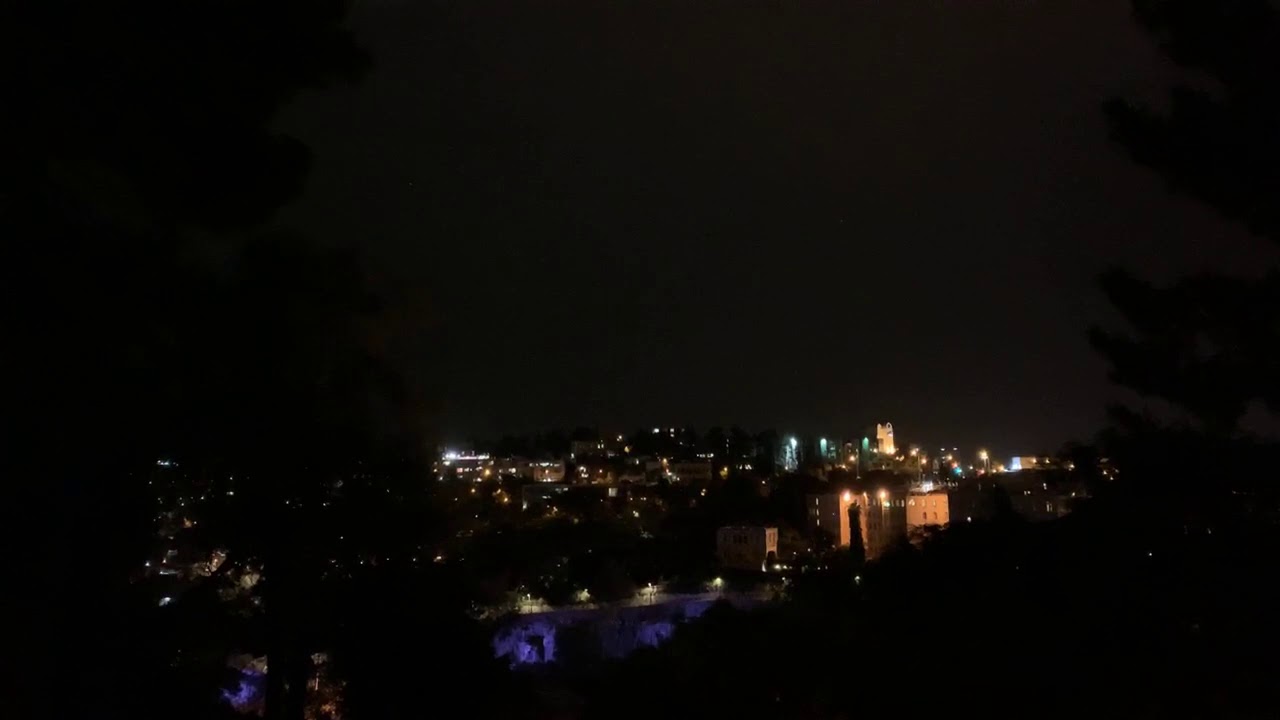 FB Live Jerusalem lightning storm 2019 10 14 22 00 51 - YouTube