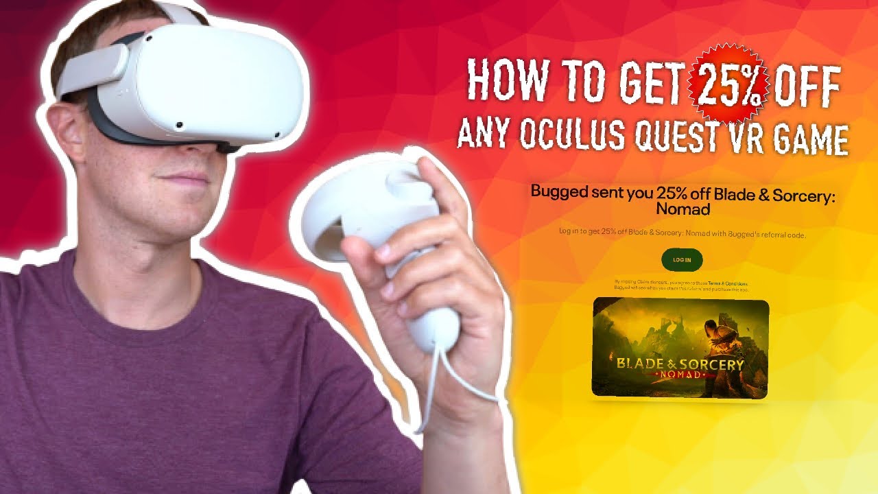 How To Get 25% Off Any OCULUS VIRTUAL REALITY GAME! (Oculus Referral ...