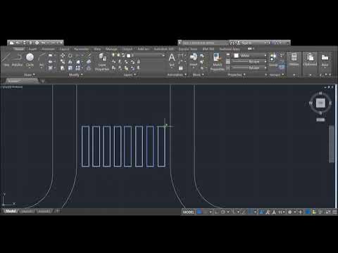 TUTORIAL MEMBUAT PERSIMPANGAN DENGAN AUTOCAD | PART 2 - YouTube