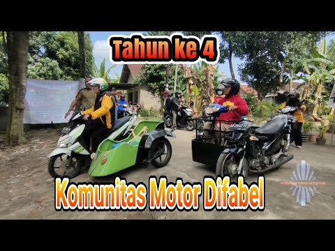 Cerita kita, Indahnya Kebersamaan Komunitas Motor Difabel 2022 - YouTube
