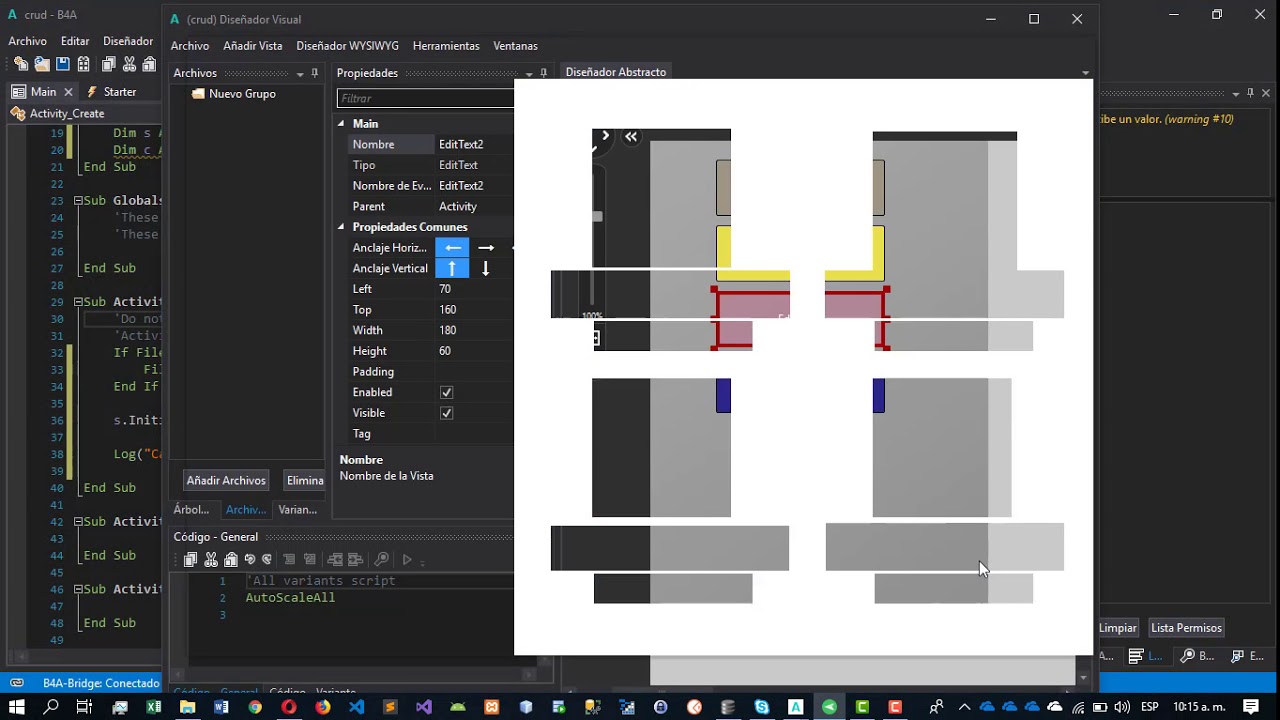 crud con B4A parte #1 - Inserción de registros en SQLite - YouTube