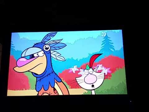 nature cat, squeeks and daisy tries to fly hal like a birdie - YouTube