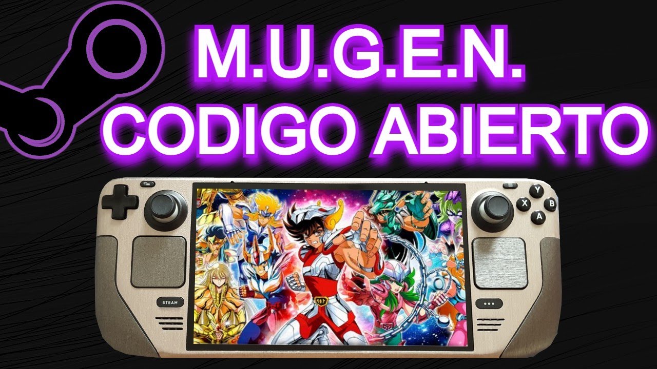 MUGEN en STEAM DECK Saint Seiya código abierto - YouTube