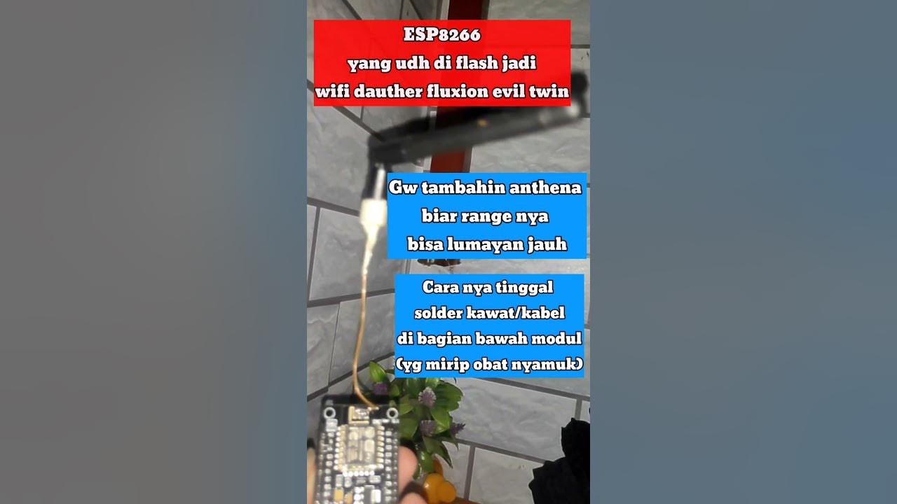 DAUTHER & EVIL TWIN - ESP8266 - YouTube
