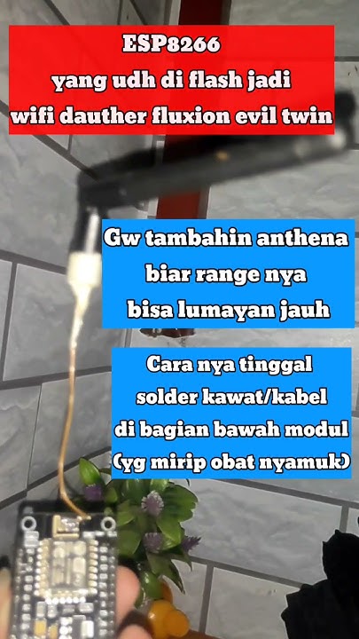 DAUTHER & EVIL TWIN - ESP8266 - YouTube