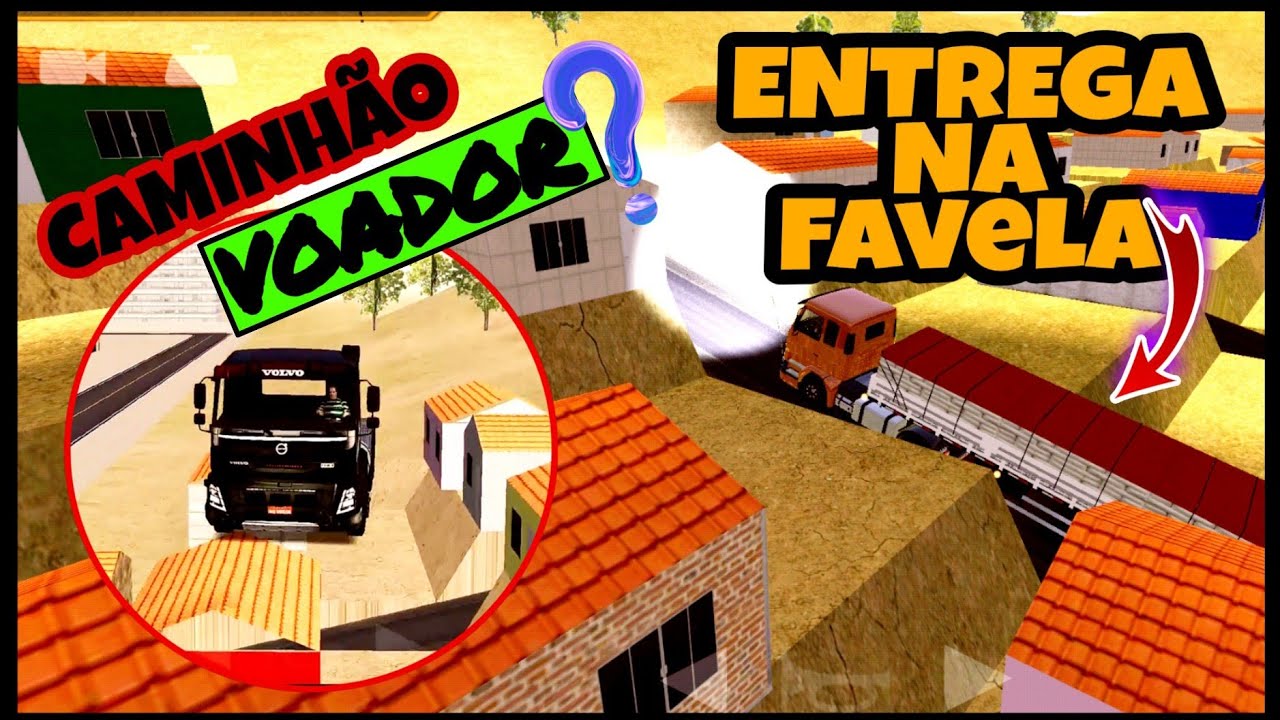 Como Subir na Favela De Salvador || World truck Truck Driving Simulator ...