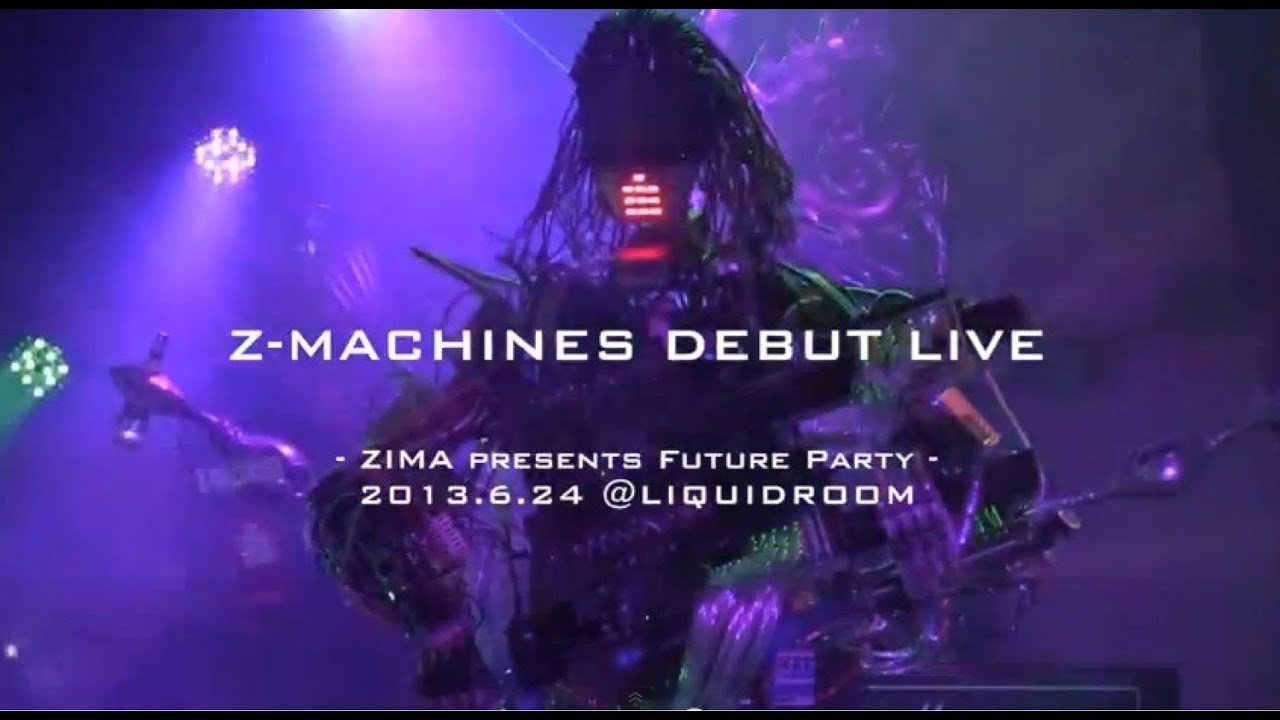 Z-MACHINES DEBUT LIVE IN TOKYO｜ソーシャル・パーティー・ロボットバンド - YouTube