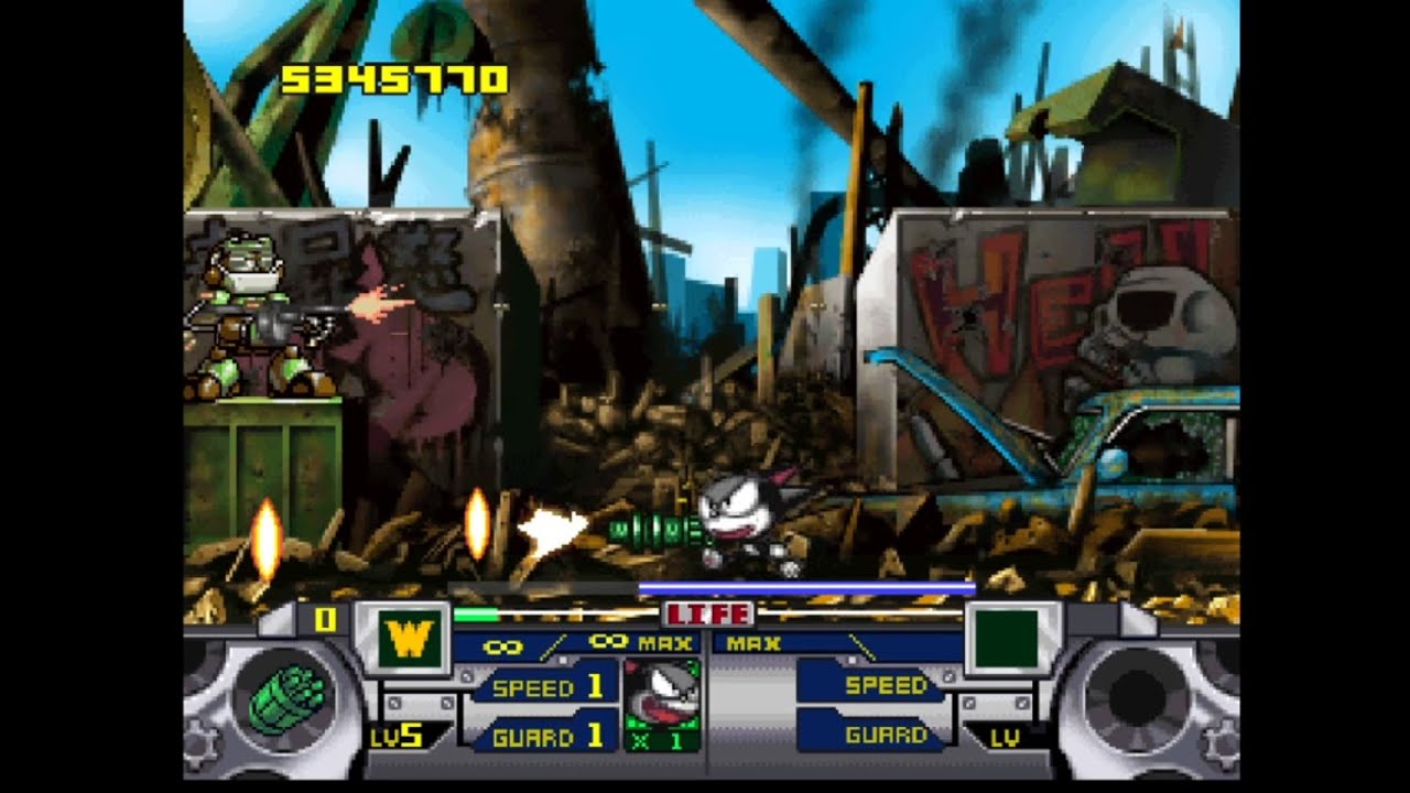 PS1 - Cyborg Kurochan Complete Stage 1 - YouTube