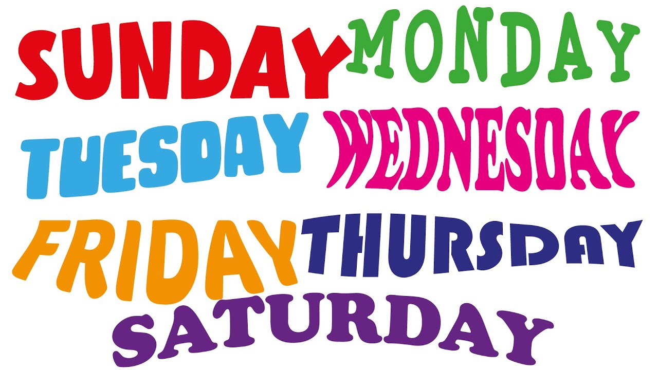 Learn Days of the Week Lesson for Kids | Week Days | Kids Learning ...