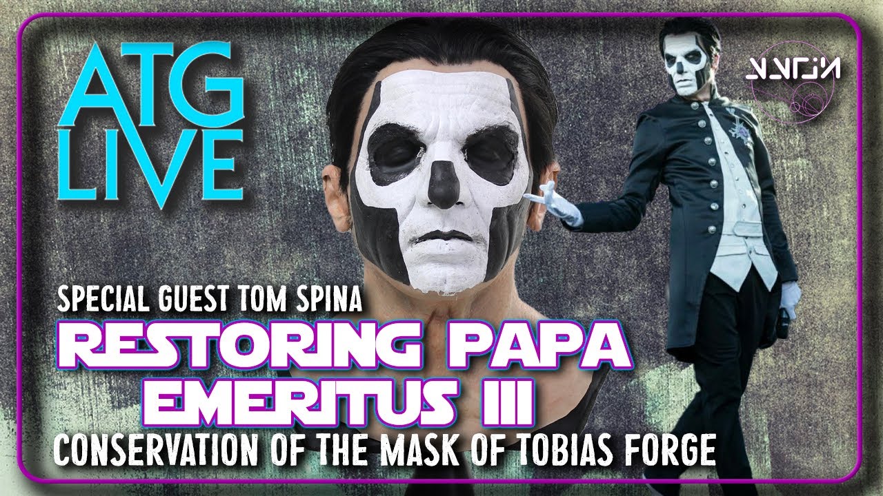 Rescuing Ghost's Papa Emeritus III - Tom Spina on the Mask of Tobias ...