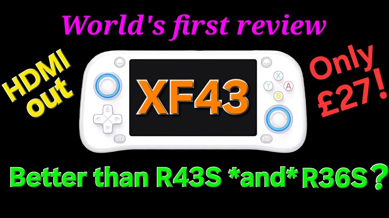 XF43 console review: ultra-budget handheld with excellent ergonomics ...