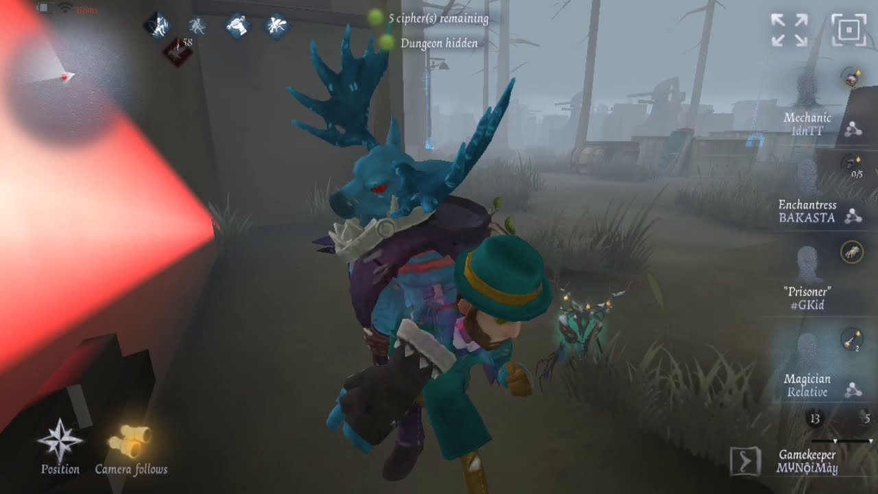 Magician kite Gamekeeper Bane - Identity V IDV - YouTube