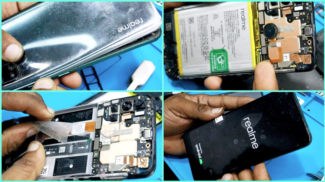 realme 7i disassembly / realme 7i combo change / realme 7i back panel ...