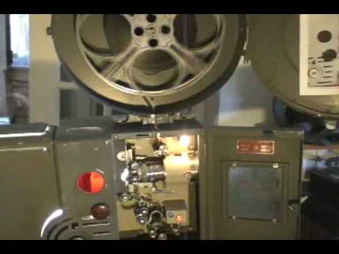 Devry XD 35mm projector - YouTube