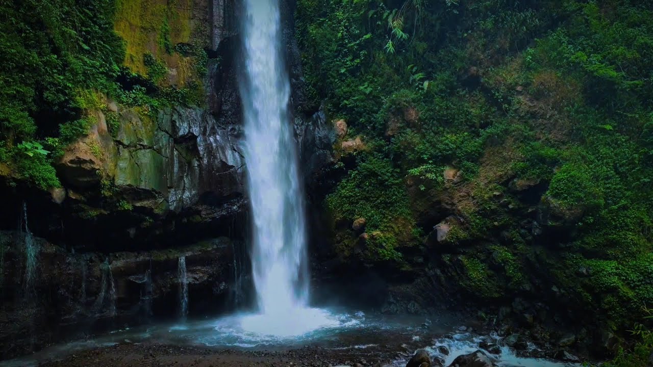 Amazing Waterfalls 4k. Waterfall Sounds, Relaxing Nature Video. White ...