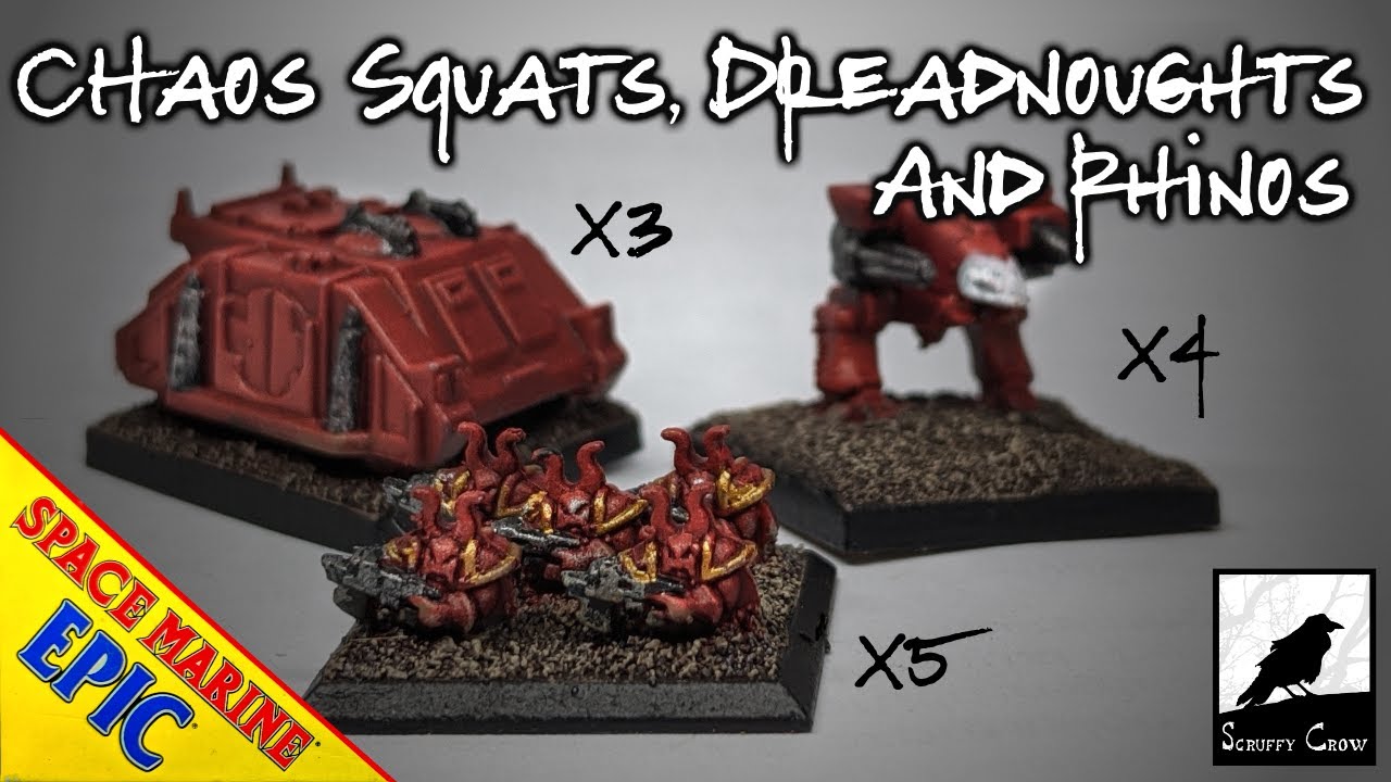 Epic: Chaos Squats, Dreadnoughts And Rhinos - YouTube