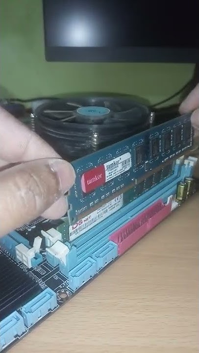 How To Install "RAM" in Computer Motherboard. - YouTube