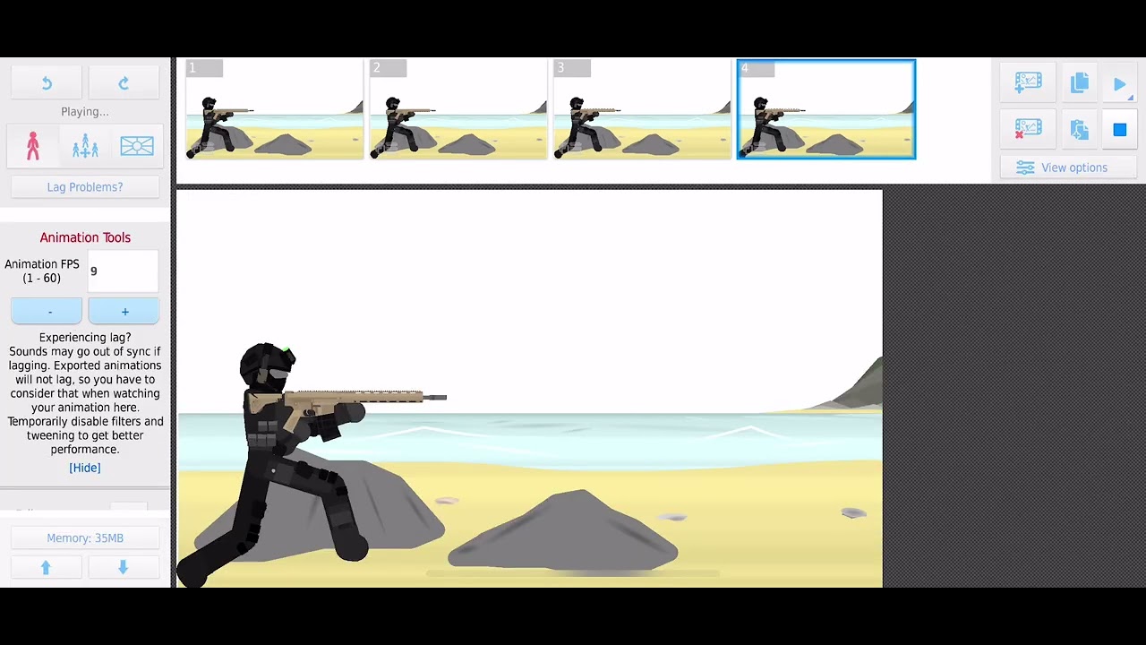 Stick animation - YouTube