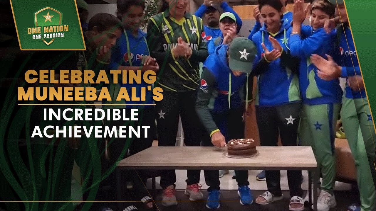 Celebrating Muneeba Ali's incredible achievement 🎂😊The first centurion ...
