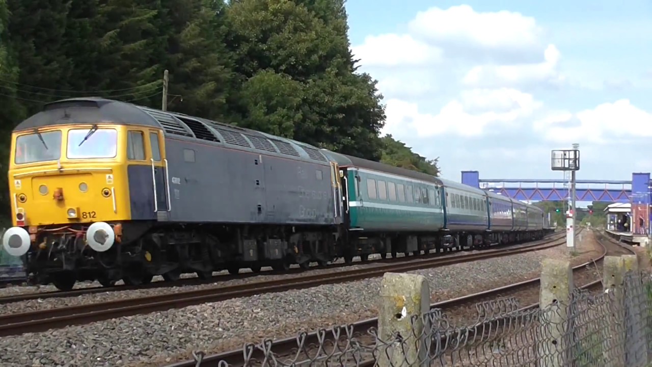 ROG 47813 tnt 47812 on second extra Chiltern service + 68012 - 26th ...