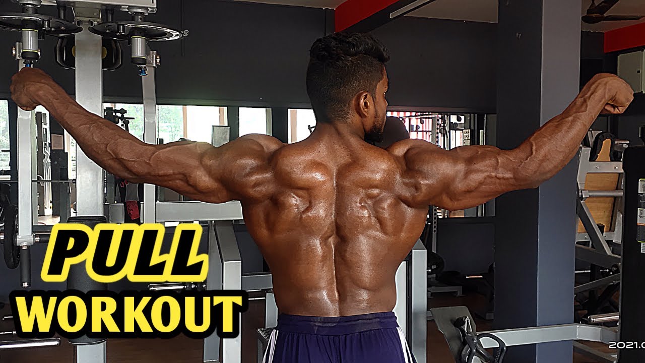 🔥Best PULL WORKOUT|Lat & Biceps For Muscle Growth|Ajithkumar # ...