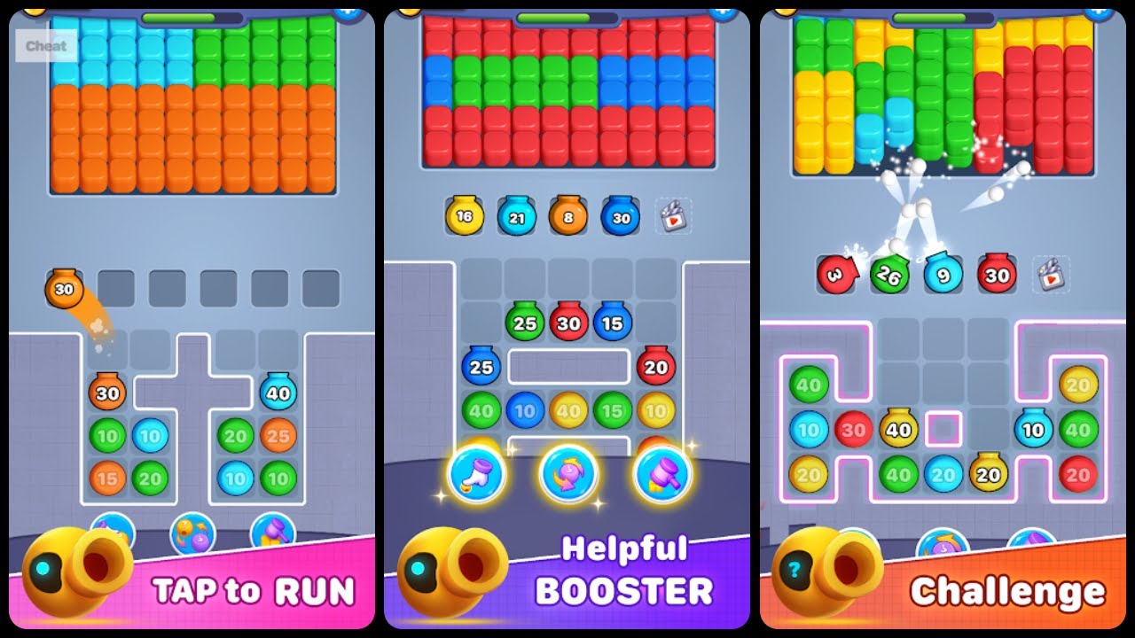 Block Blaster Game Android Gameplay - YouTube