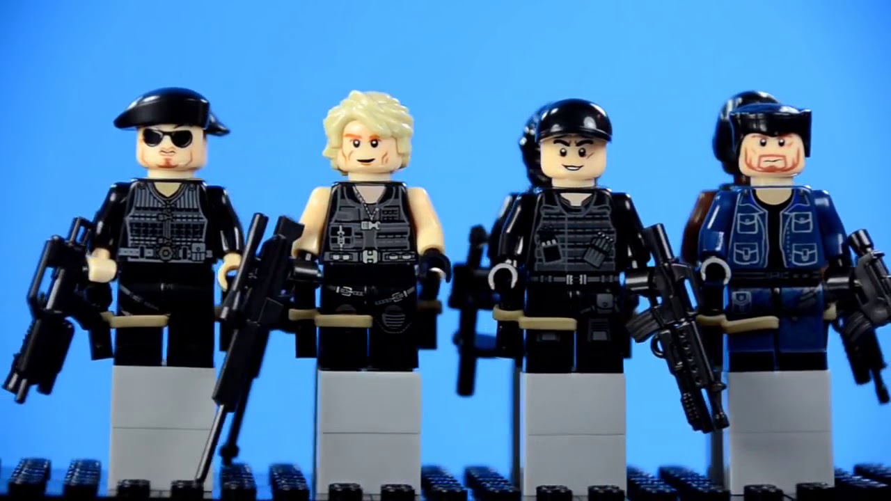 LEGO S.W.A.T. The Expendables KnockOff Minifigures Call of Duty Set 3 ...