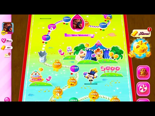 Candy Crush Saga Map