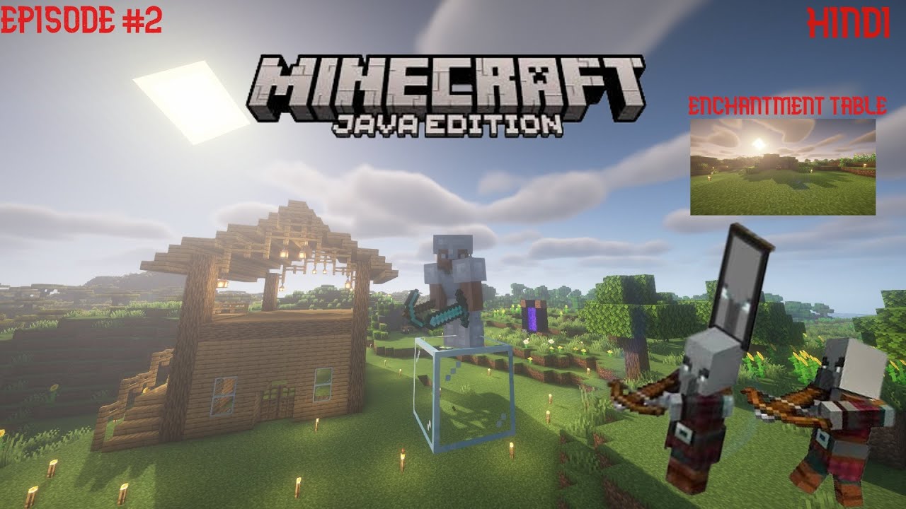 I MADE A ENCHANTING TABLE AND UPGRADED MY BASE | MINECRAFT | DARK COLD ...