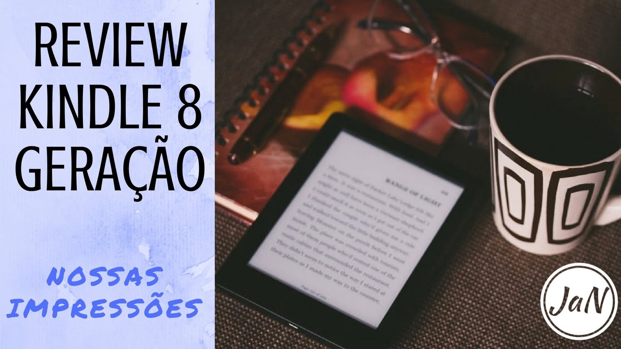 REVIEW KINDLE 8 GERAÇÃO - YouTube