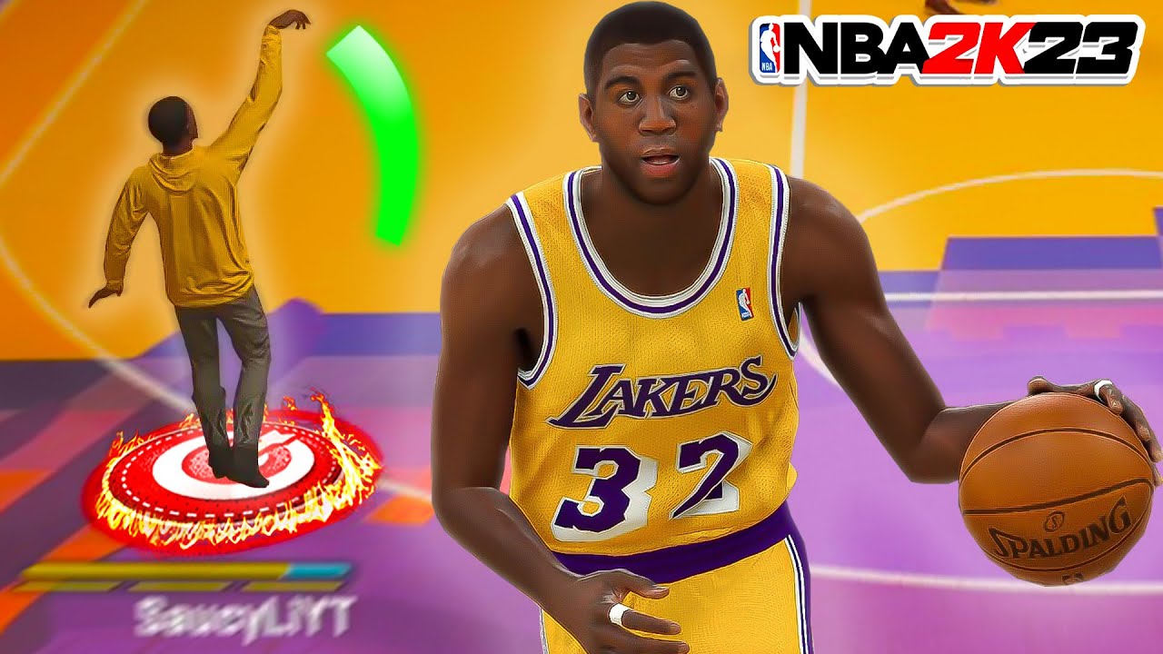 I Used MAGIC JOHNSON's JUMPSHOT in NBA 2K23...😱 - YouTube