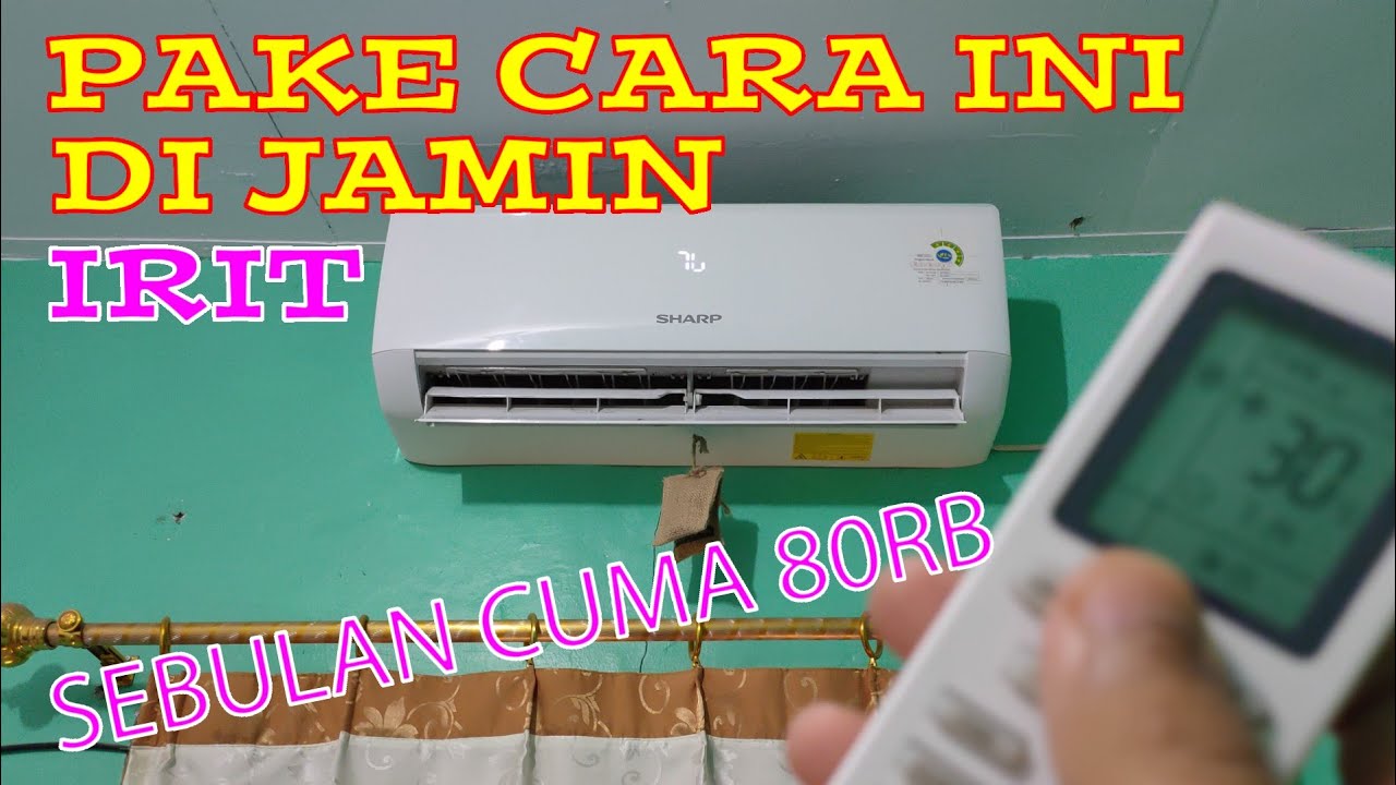 CARA MENGHEMAT LISTRIK AC RUMAH TIPE LOW WATT - YouTube