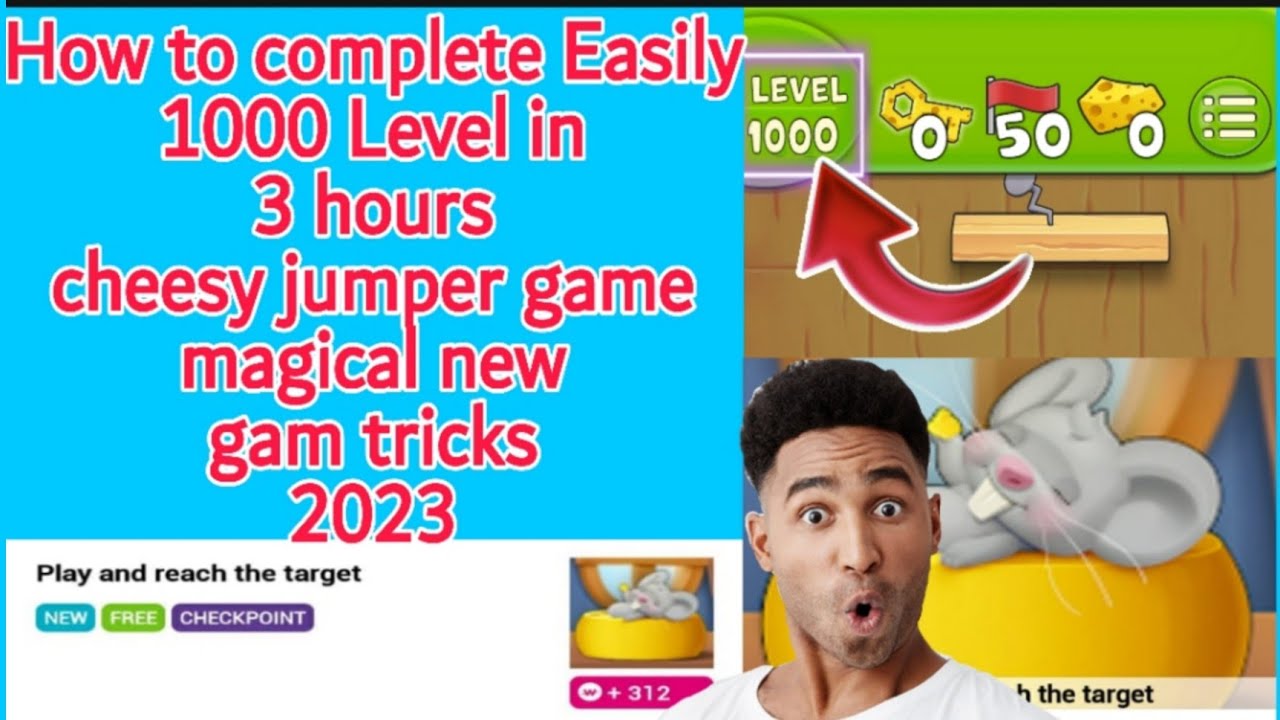 How to complete Easily 1000 Level cheesy jumper game | English language ...