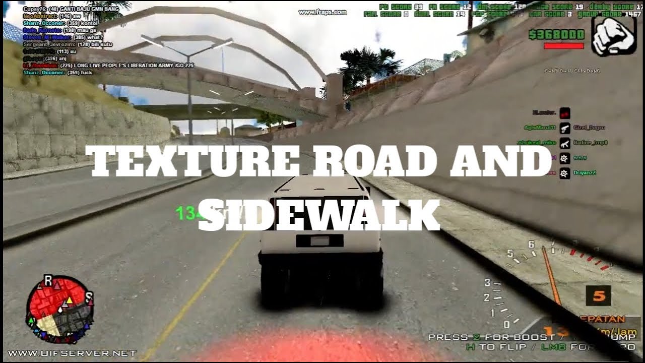 Share mod texture road and sidewalk | GTA SAMP PC - YouTube