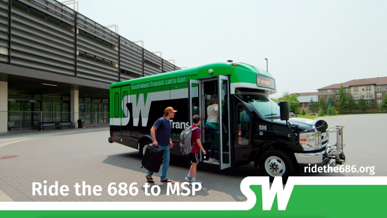 Park, Ride, Fly, Save: SouthWest Transit 686 Bus Route & Airport ...