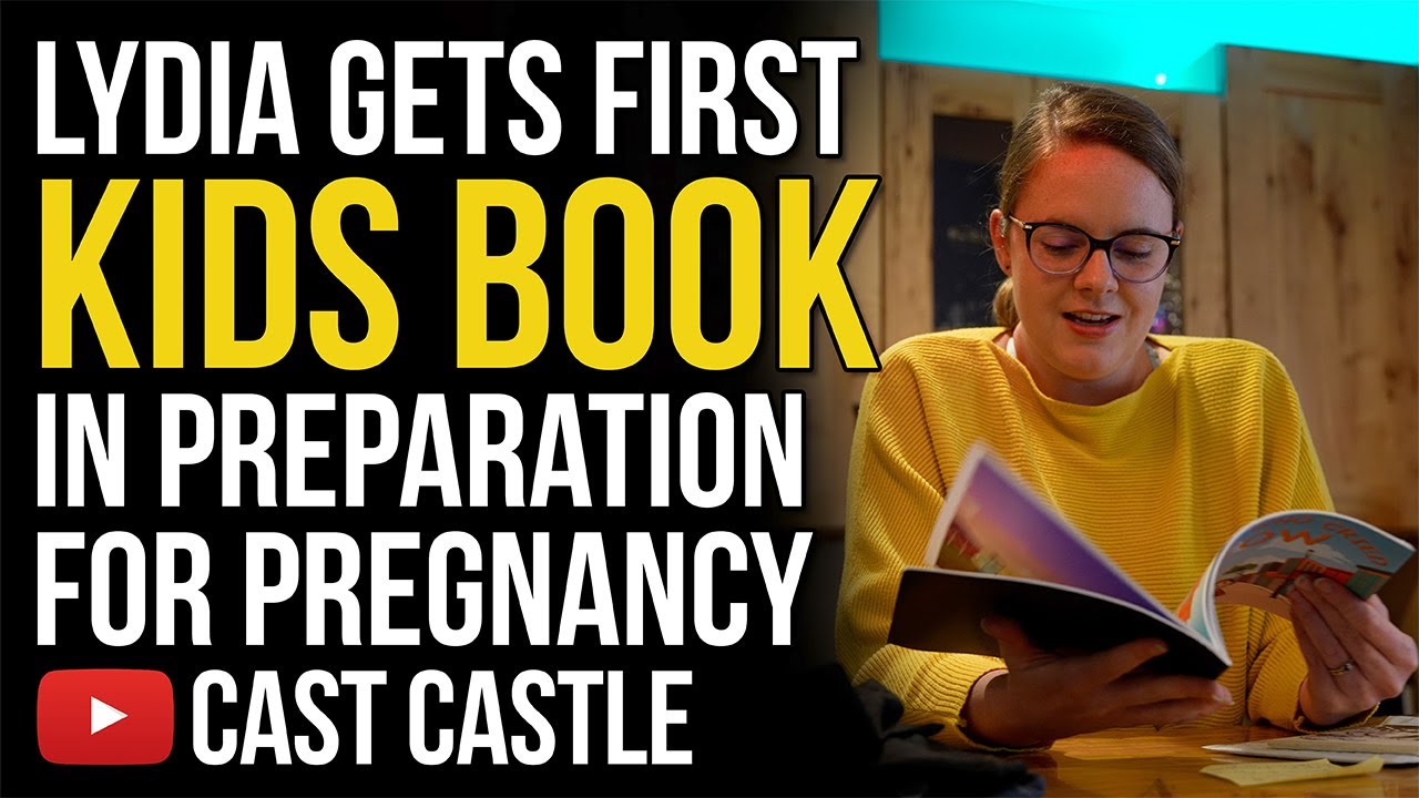 Lydia Gets First Kids Book In Preparation For Pregnancy - YouTube