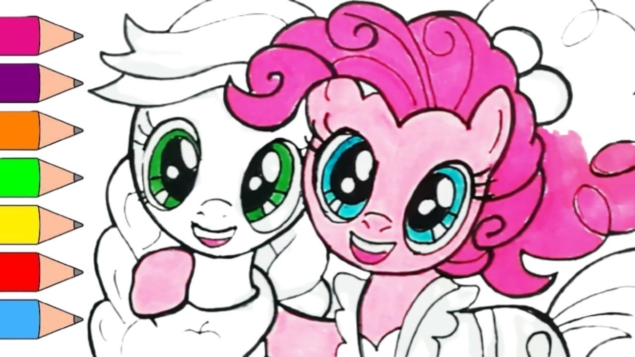 My Little Pony Coloring,How To Draw, MLP - YouTube