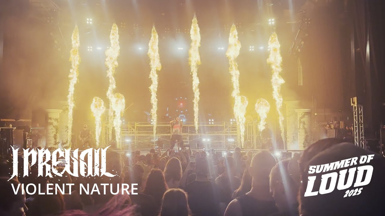 I Prevail | Violent Nature (LIVE @ Mansfield, MA // Summer of Loud 2025) - YouTube