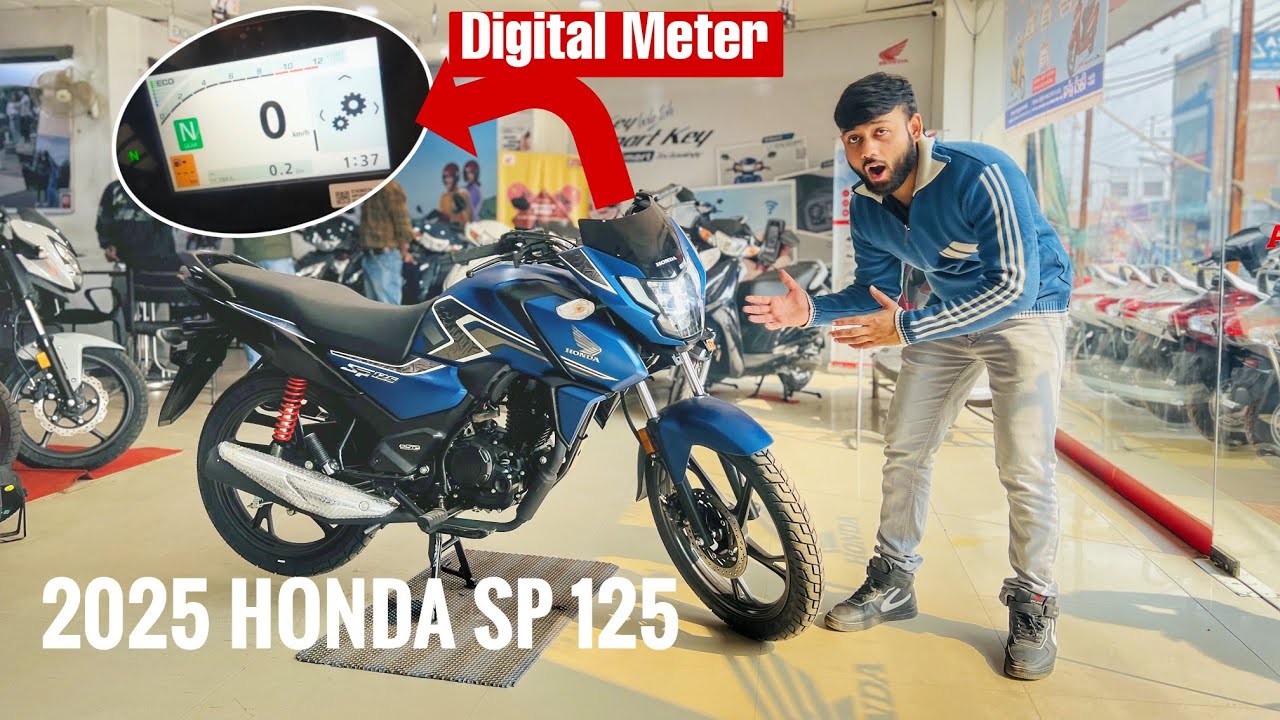 The All New 2025 Honda SP 125 | Smarter, Sleeker, Stronger! | Detailed ...