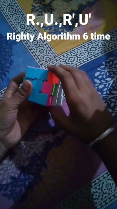 Righty Algorithm#sorts#trending - YouTube